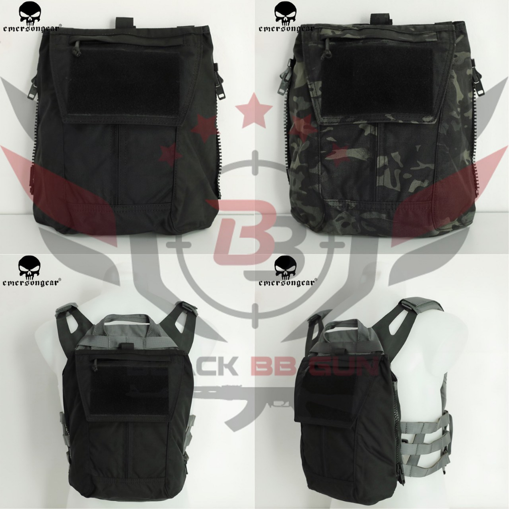 กระเป๋าติดเวส Zip-ON Panel สำหรับเวส AVS,JPC2.0,CPC (Pouch Zip-ON panel For AVS,JPC2.0,CPC ...