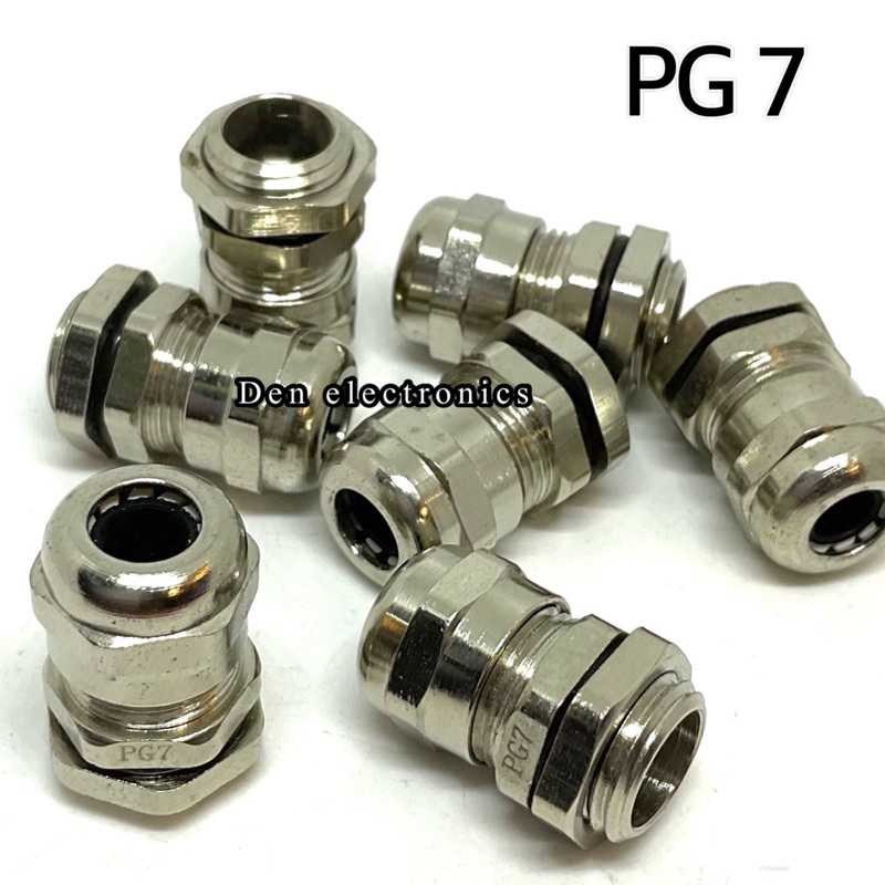 เคเบิ้ลแกน รุ่นเหล็ก อย่างดี มีไซร้ PG7, PG9, PG11, PG13.5, PG16, PG21 ...