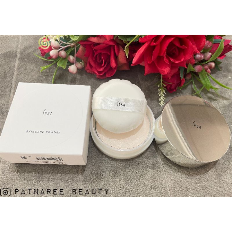 IPSA Skincare Powder ป้ายไทย แป้งอัดแข็งเนื้อโปร่งใส | Shopee Thailand