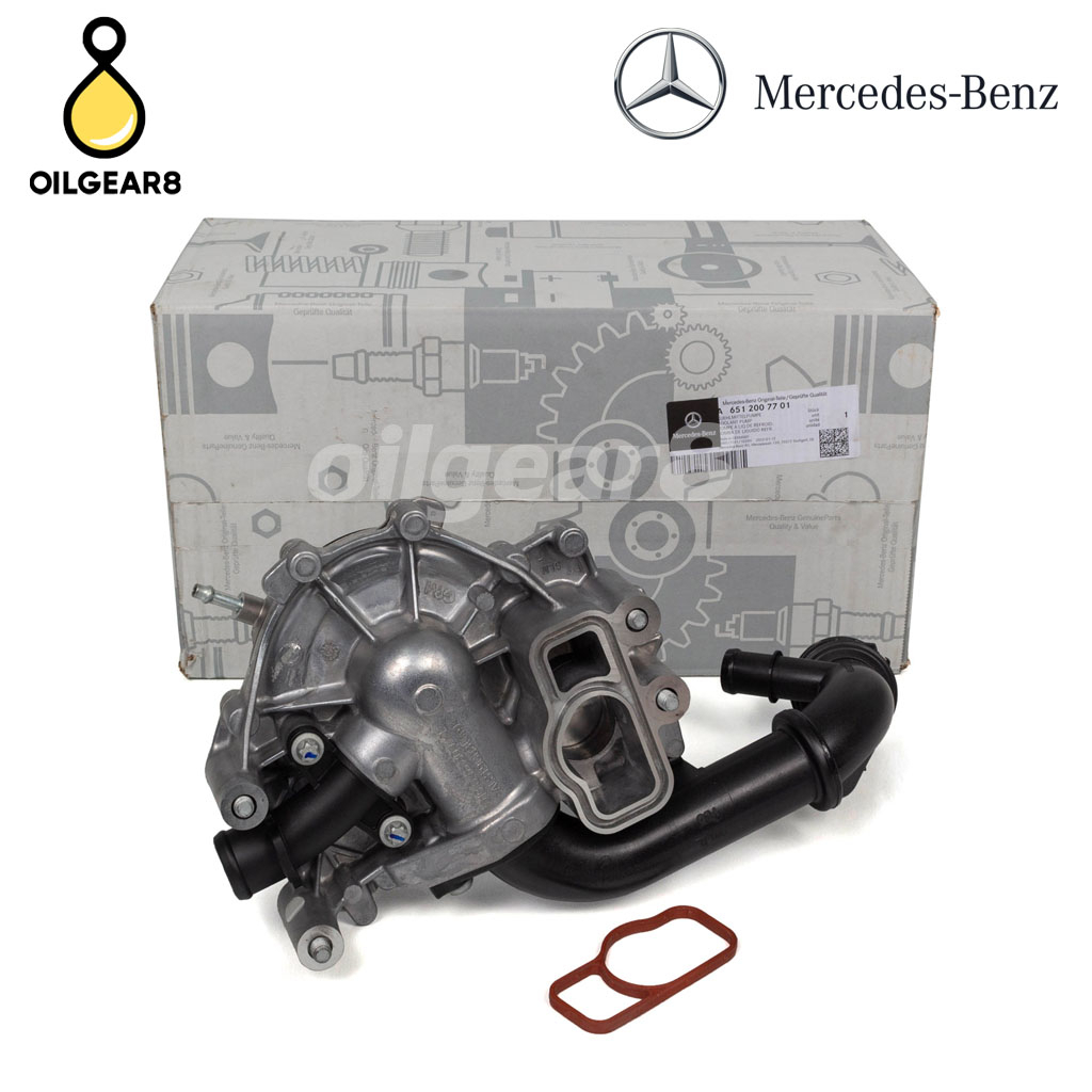 BENZ แท้ ปั๊มน้ำ M651 (ดีเซล) รุ่น W204 W212 W207 W218 เบอร์ 6512007701 ...