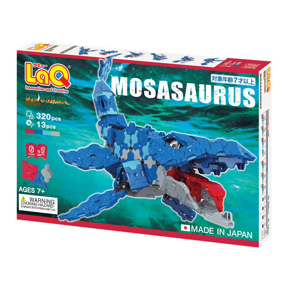 LaQ Mosasaurus ลาคิว ของเล่นตัวต่อเสริมพัฒนาการ ช่วยพัฒนา IQ,EQ ผลิตในญี่ปุ่น สำหรับเด็ก 7 ขวบ ...