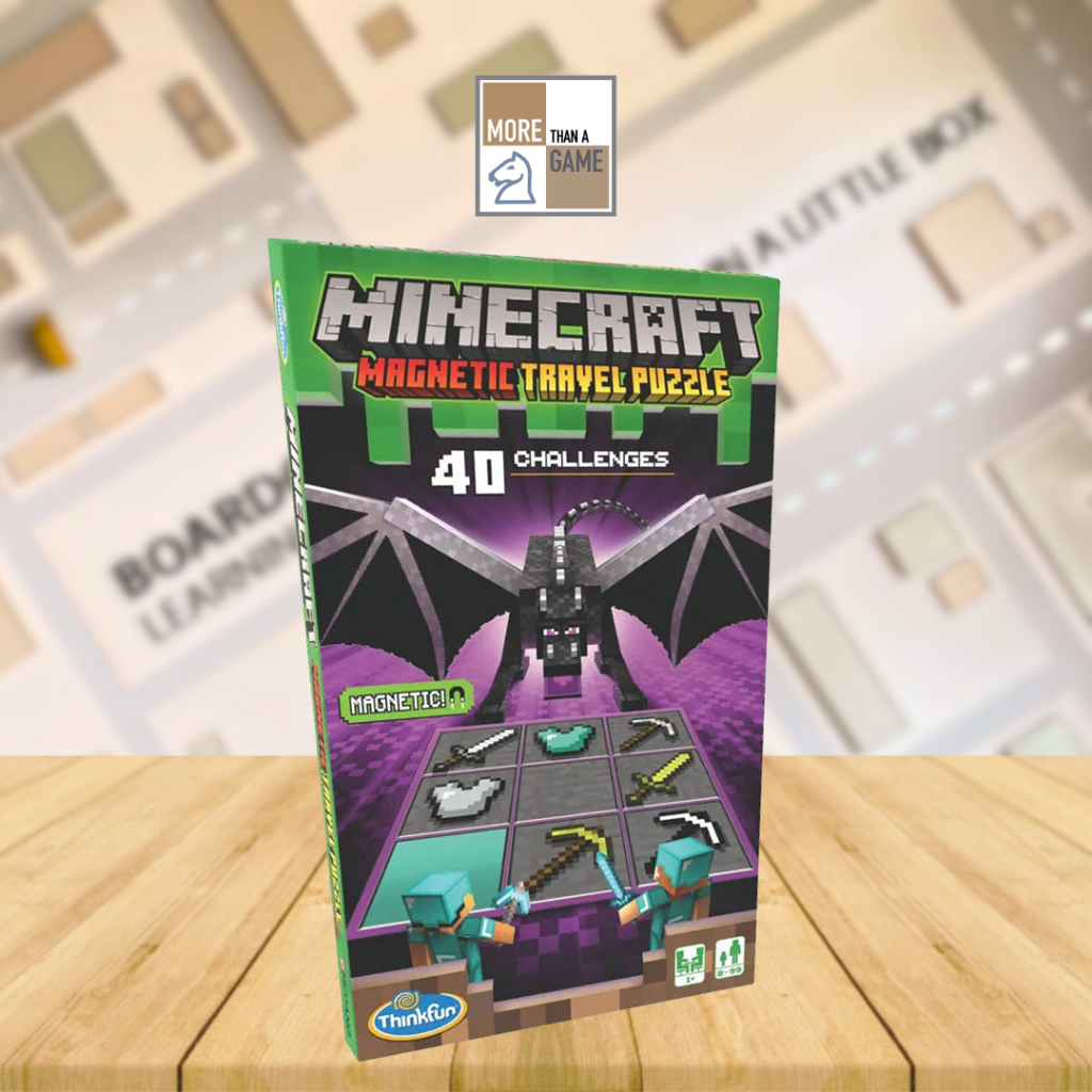Minecraft Magnetic Travel Puzzle [-Thinkfun ลิขสิทธิ์แท้-] | Shopee ...