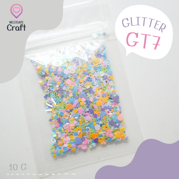 กลิตเตอร์ GT07 / Mix / 10 กรัม | Shopee Thailand
