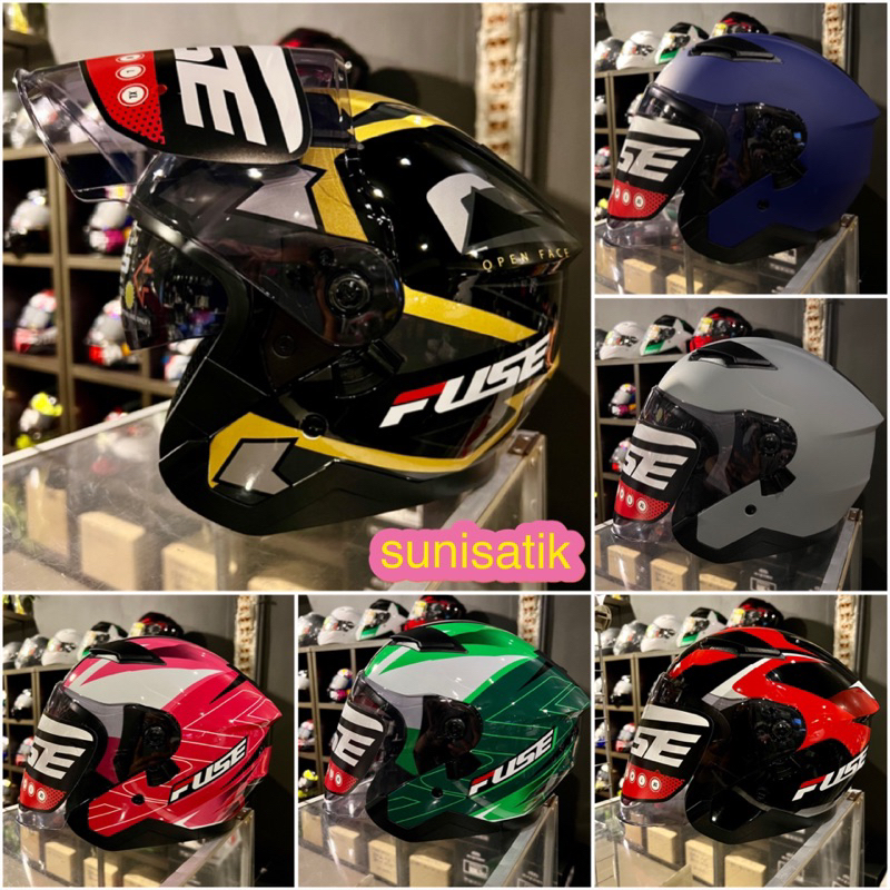 หมวกกันน็อค Fuse DX PRO | Shopee Thailand