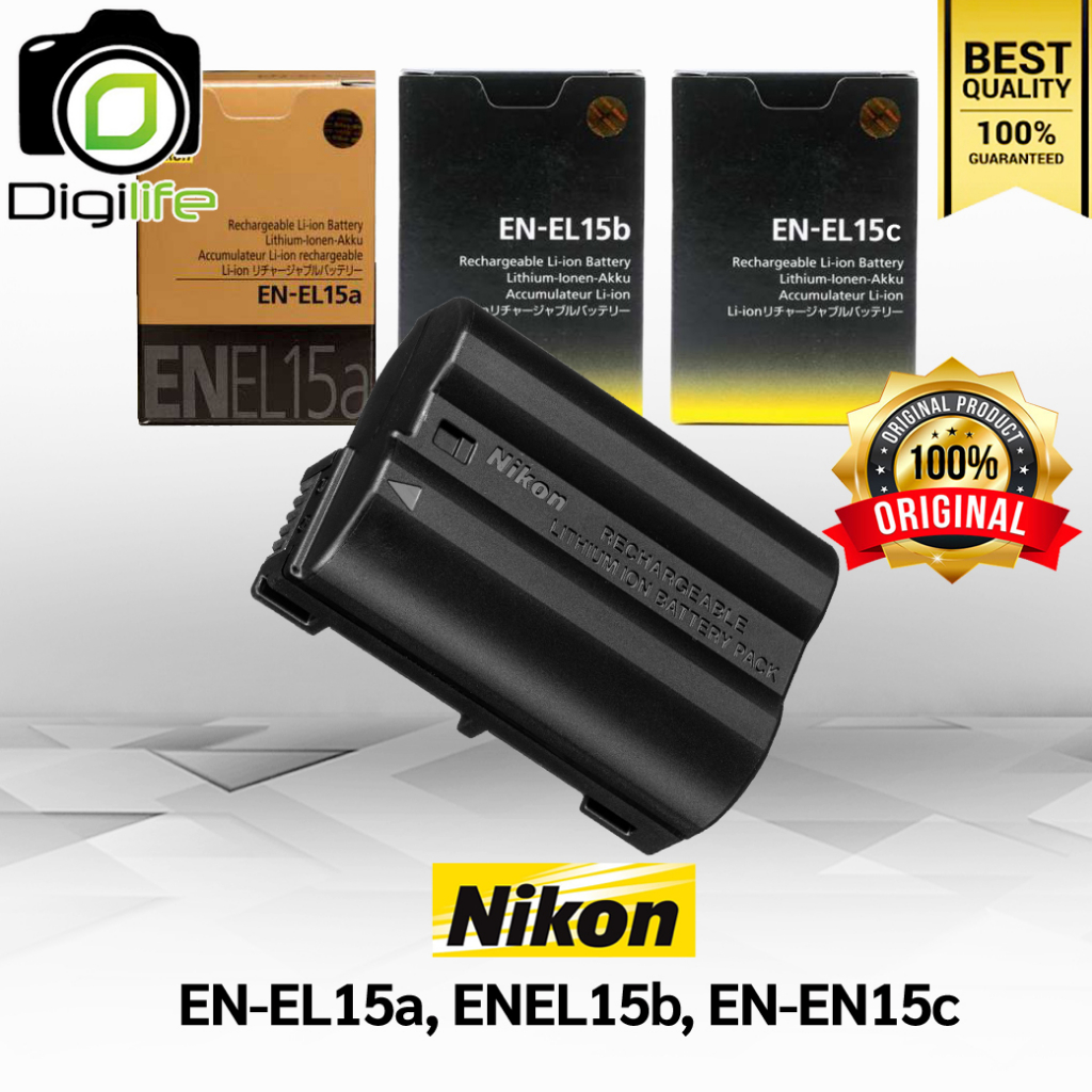 Nikon Battery EN-EL15c, EN-EL15b, EN-EL15a ( ของแท้ ) ( EN-EL15 ) - รับ ...
