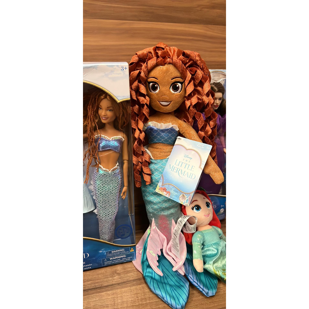 Ariel Doll พร้อมส่ง ตุ๊กตาเจ้าหญิงแอเรียล Ariel Plush Doll 18" นิ้ว ของ ...