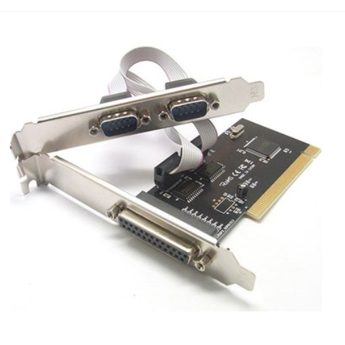PCI to 2 Serial + 1 Parallel Port Combo Card, DB-9 RS-232 DB-25 Card for PC / Desktop / Addtinal ...