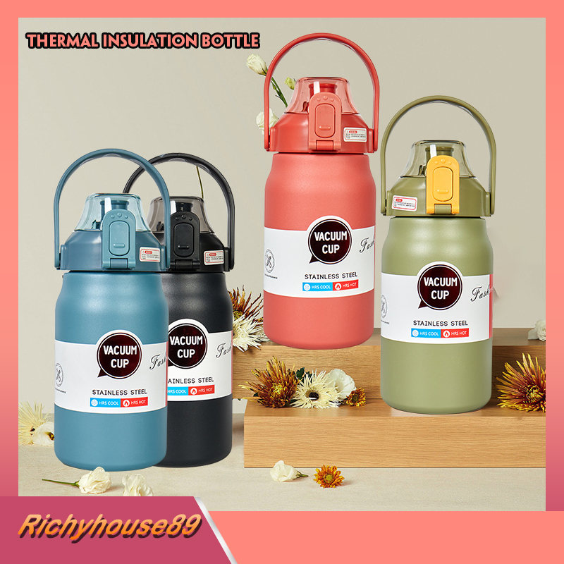 Cille🔥กระติกน้ำ 1.3L/1.7L กระติกเยติ แก้วเยติ สแตนเลส316 ขวดน้ำ กระบอกน้ําเก็บอุณหภูมิ เก็บ ...