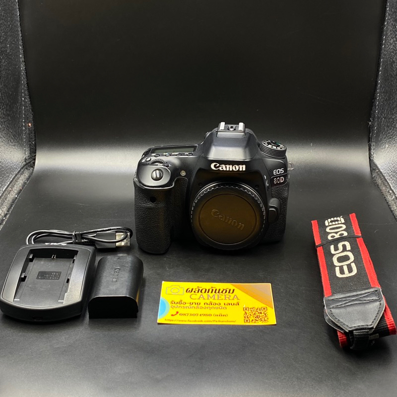 CANON EOS 80D BODY (กล้องDSLR) | Shopee Thailand
