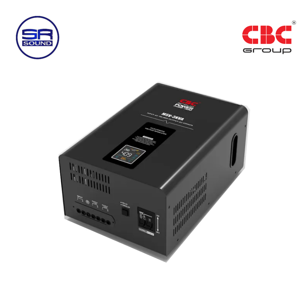 ฟรีค่าส่ง CBC MSV-3KVA เครื่องปรับแรงดันไฟฟ้าอัตโนมัติ MSV 3KVA MSV3KVA (สินค้าใหม่ศูนย์ไทย/ออก ...