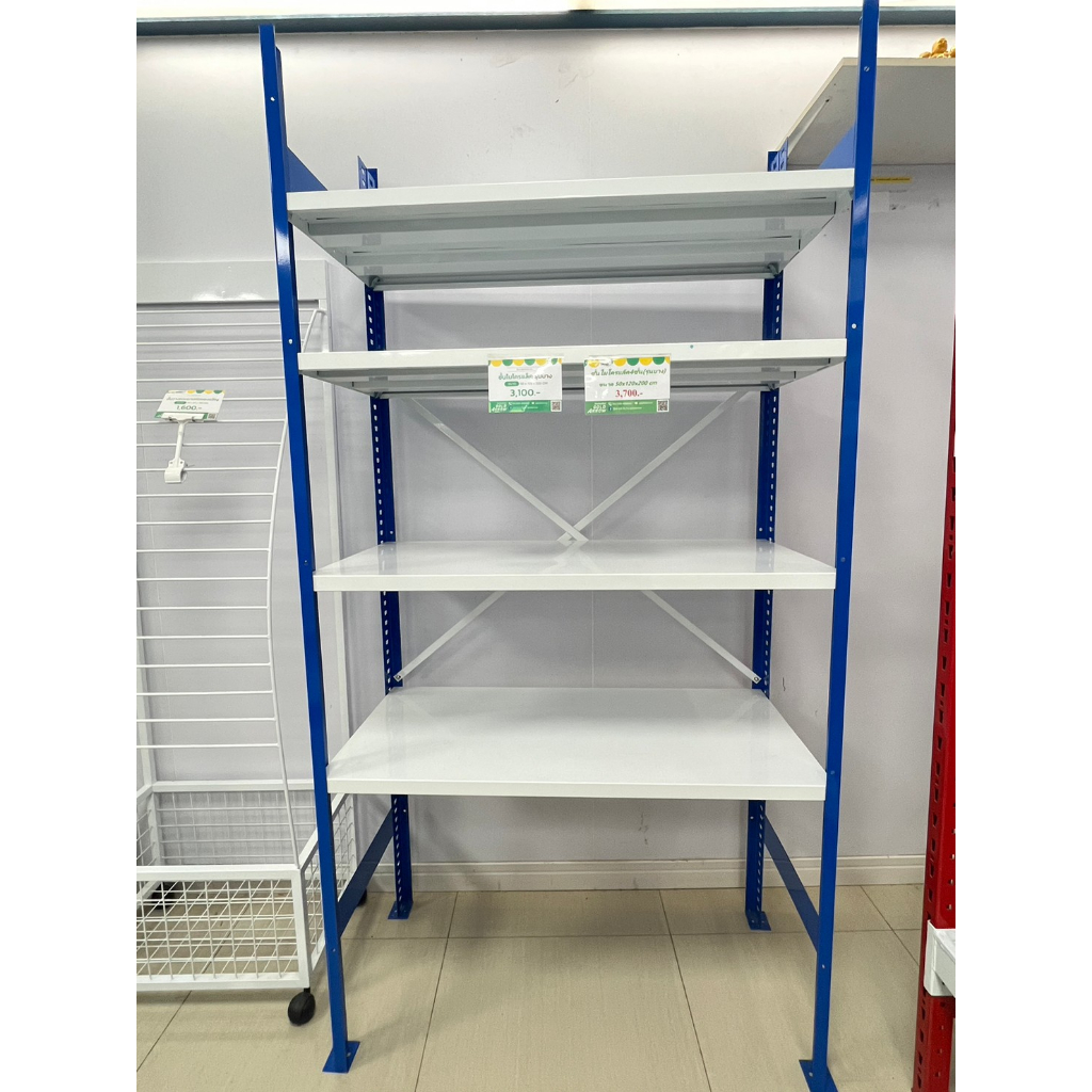 Micro Rack ชั้นไมโครแร็คแบบบาง มี 4ชั้น ขนาด 50x100x200ซม. | Shopee ...