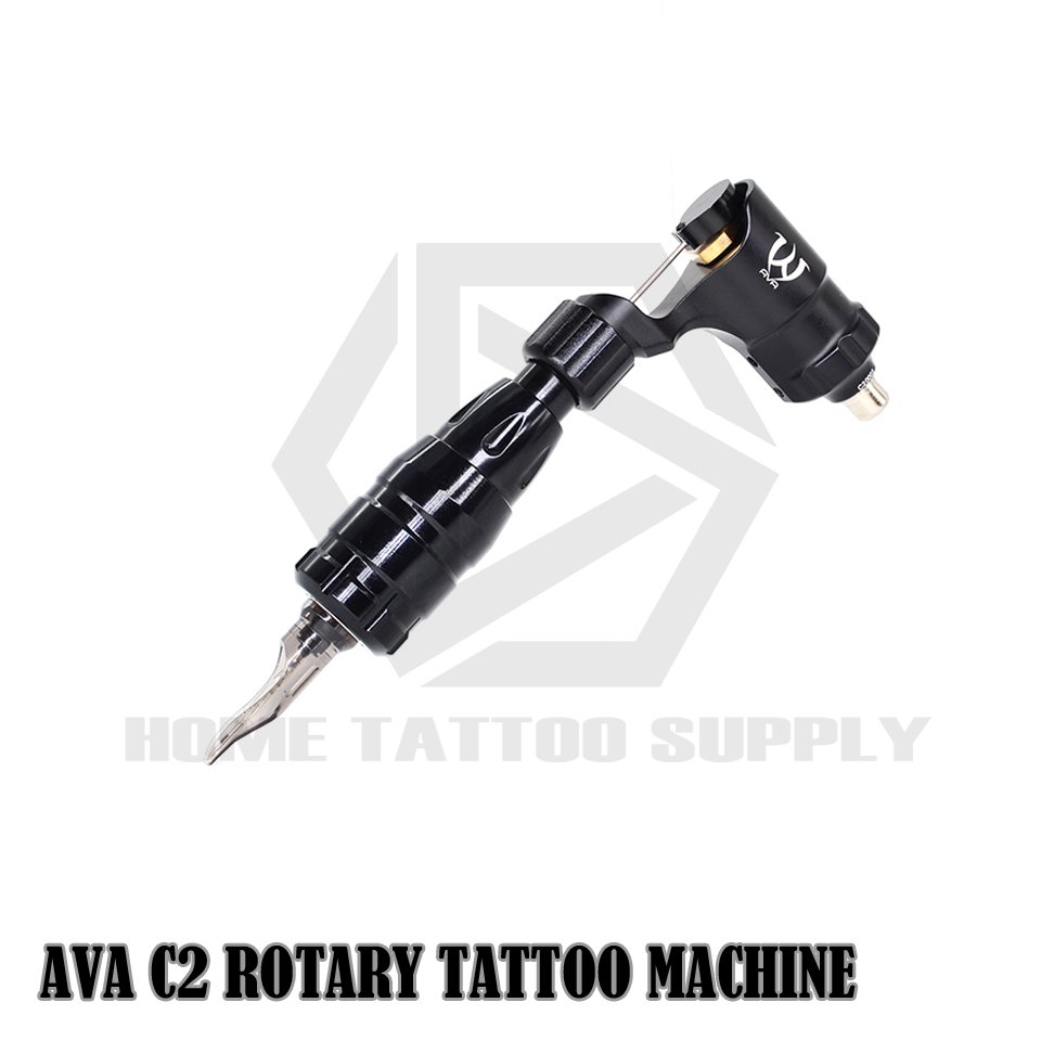 AVA ROTARY TATTOO MACHINE เครื่องสักโรตารี่ แบบ RCA ใช้เดินเส้นและสีเงา ...