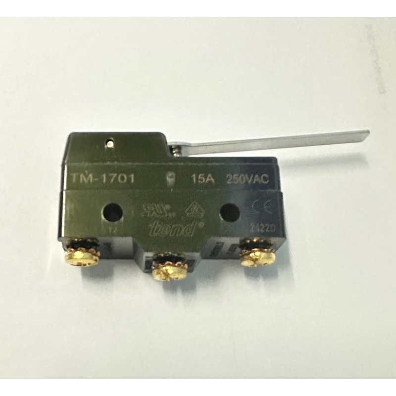 ไมโครสวิท TM-1701. 15A. 250VAC ของ tend แท้ ราคาไม่รวมvat เปิดยอดขั้นต่ำ 800 บาท ถึงเปิดvat ได้ ...