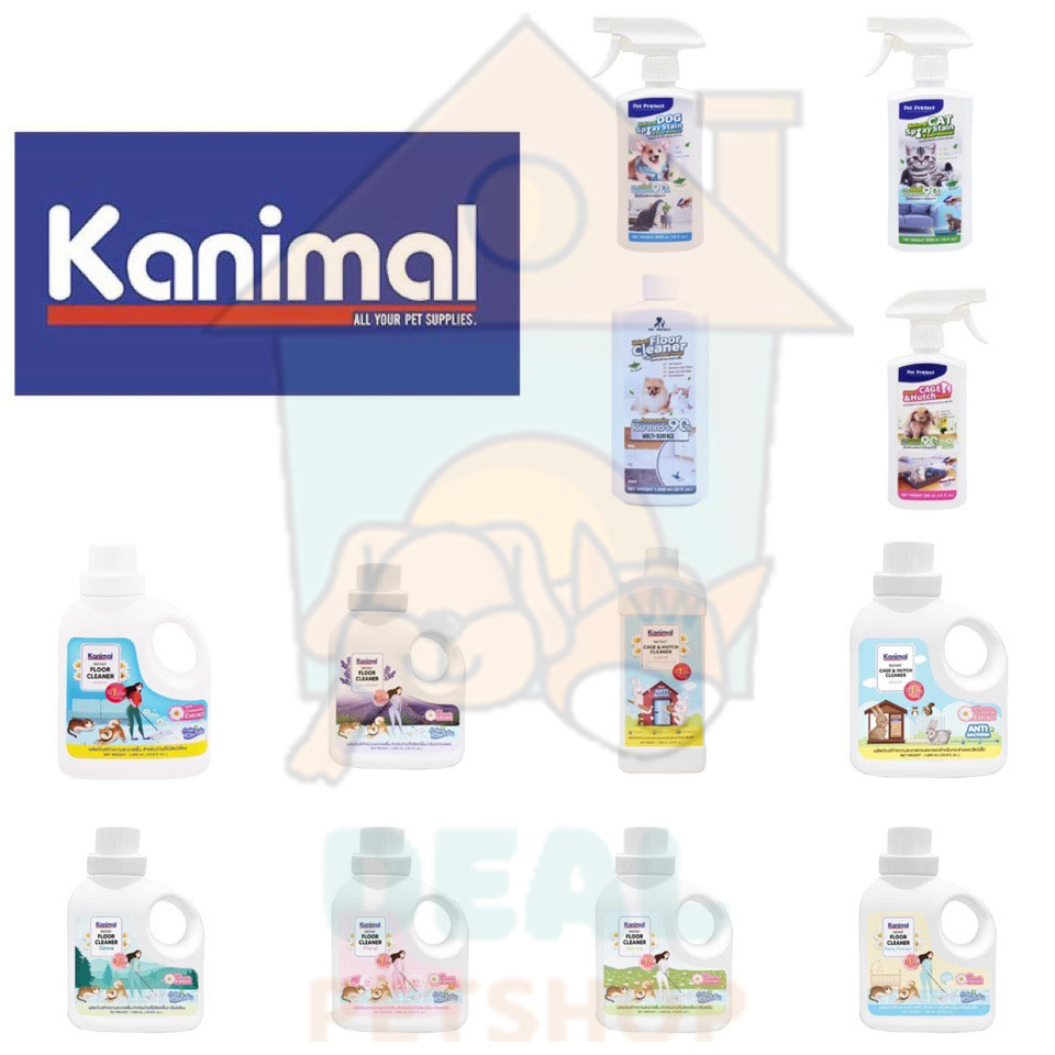 [Dealpetshop] น้ำยาถูพื้นสัตว์เลี้ยง Pet Protect / Kanimal น้ำยาถูพื้น ...