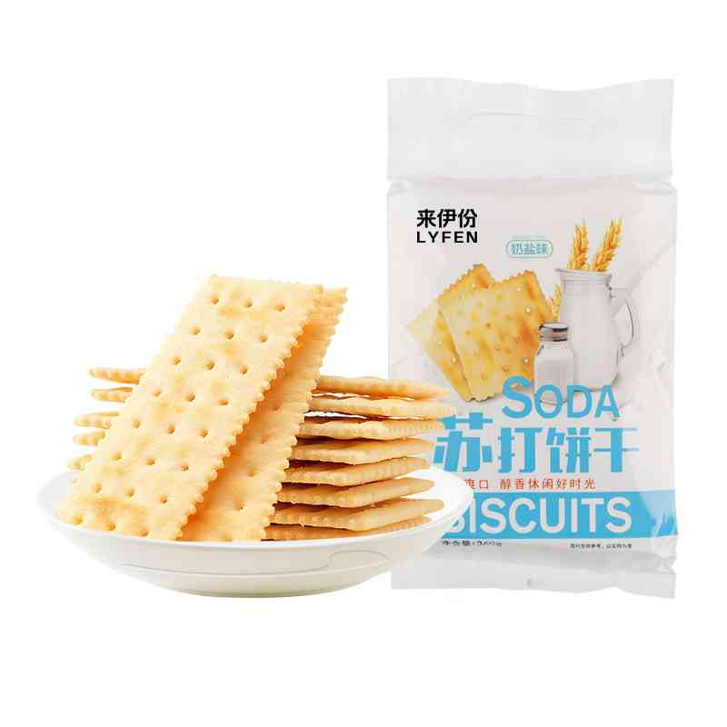 บิสกิตโซดา (รสนมเกลือ) 360g มีประมาณ 20 ถุงเล็ก | Shopee Thailand