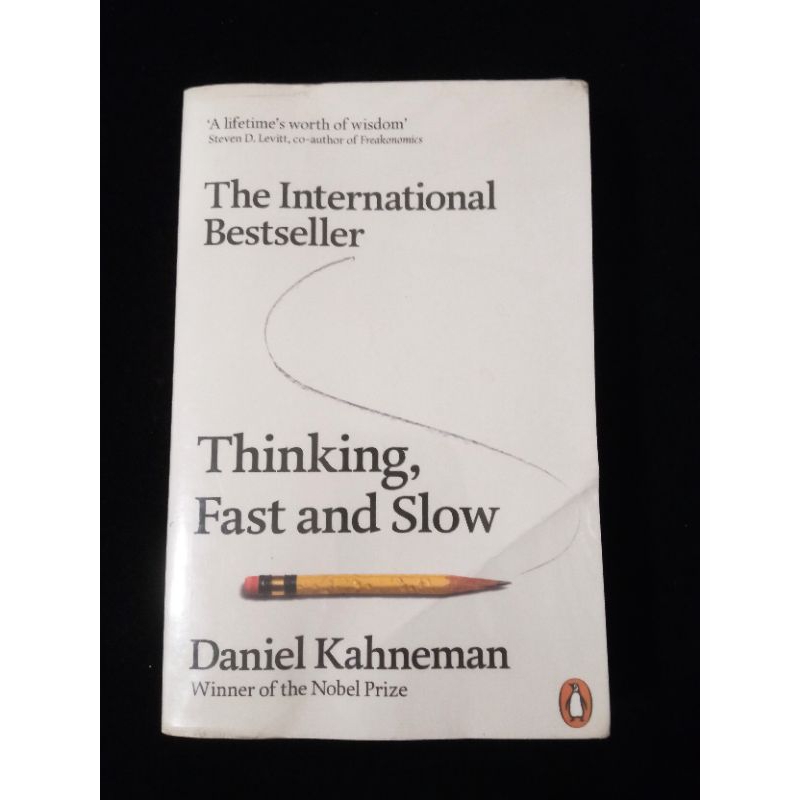 Thinking Fast and Slow Daniel Kahneman ฉบับภาษาอังกฤษ | Shopee Thailand