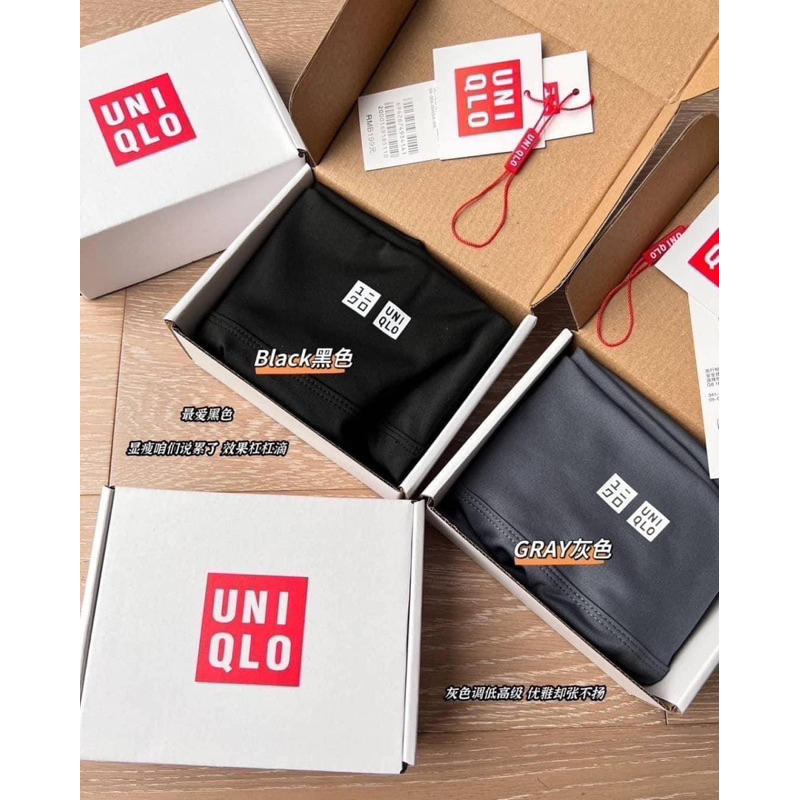 กางเกงเลกกิ้งขาสั้น งาน UNIQLO | Shopee Thailand