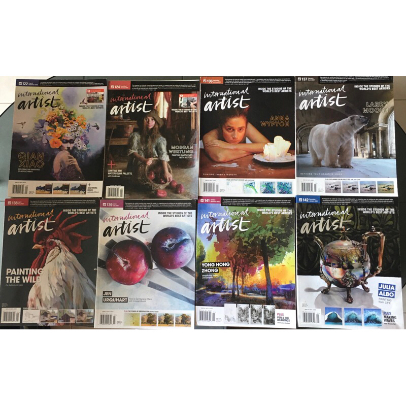 (มือสอง) Magazine International Artist : Inside the studios of the ...