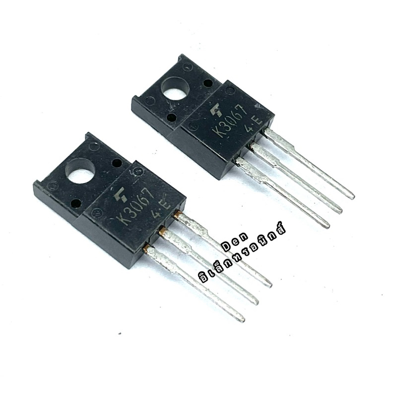 K3067 TO220 2A 600V MOSFET N-Fet มอสเฟต ทรานซิสเตอร์ สินค้าพร้อมส่ง ...