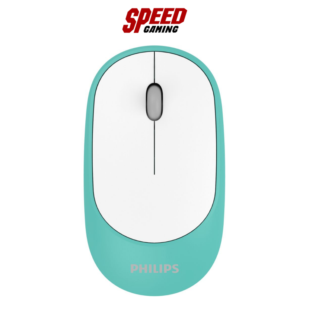 PHILIPS MOUSE WIRELESS 2.4G SPK7314 CYAN MOUSE (เมาส์) / By Speed ...