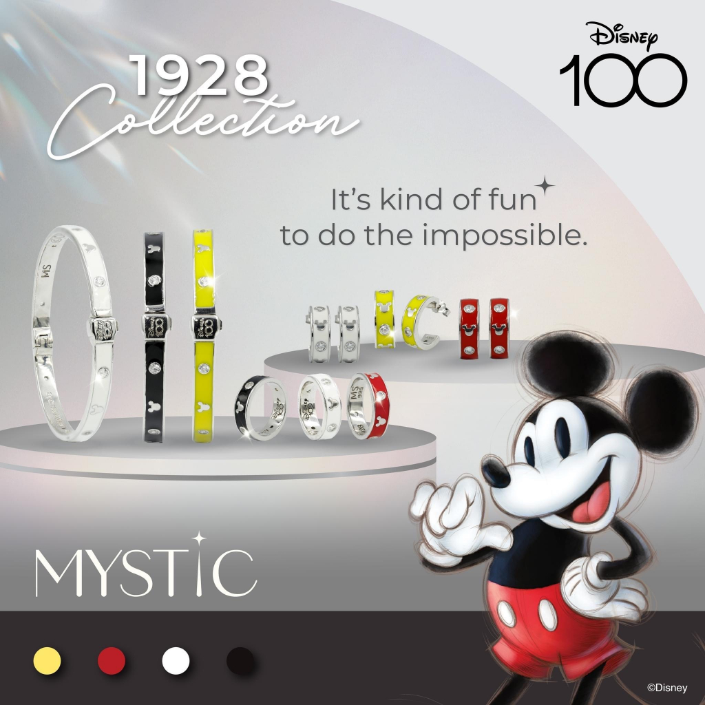 Mystic Mickey Mouse " Earrings from 1928 Collection " | Shopee Thailand