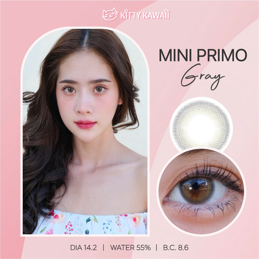 คอนแทคเลนส์ Mini Primo Gray | Shopee Thailand