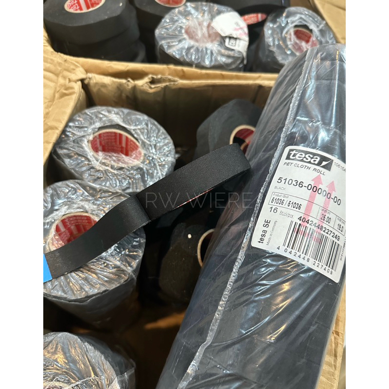 เทปผ้าพันสายไฟtesa 51036 ทนความร้อนสูง ทนต่อการขัดถู เหมาะกับห้อง ...