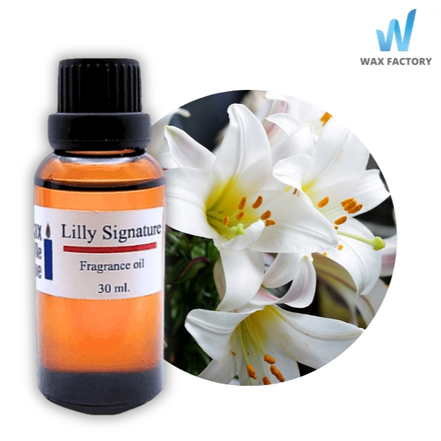 หัวน้ำหอมแท้ ดอกลิลลี่ Lilly signature สำหรับเทียนเเละเครื่องหอมกลิ่นดอ ...