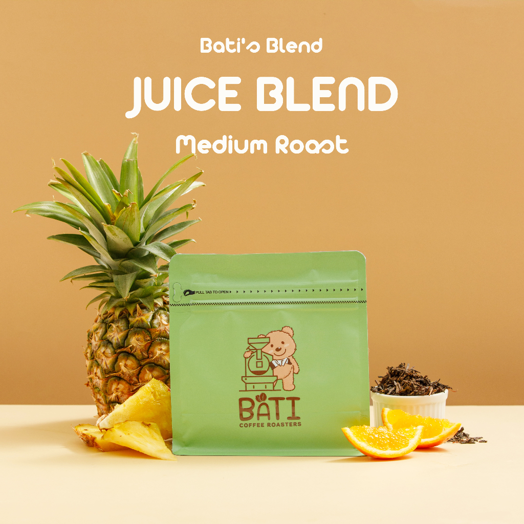 Bati Coffee Roasters เมล็ดกาแฟ คั่วกลาง - BATI'S JUICE BLEND【Thai ...
