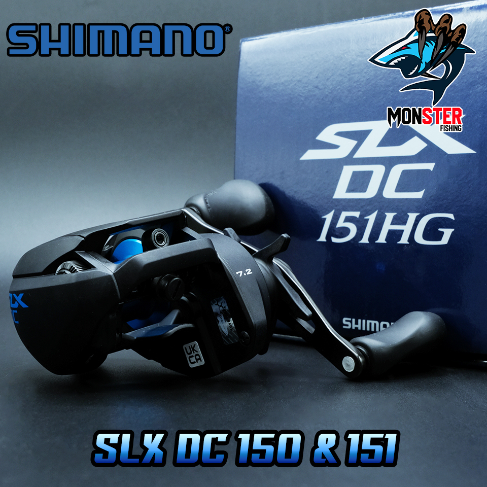 รอกหยดน้ำชิมาโน่ SHIMANO SLX DC 150/151 HG และ XG มีทั้งหมุนซ้ายและหมุนขวา (มีรอบ 6.3:1/7.2:1/8. ...