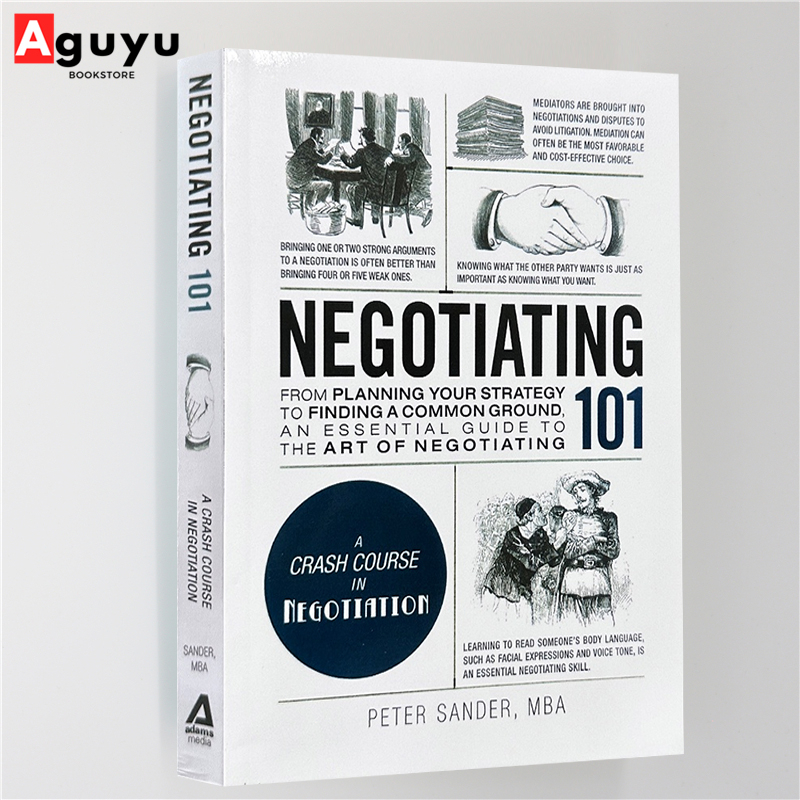 【หนังสือภาษาอังกฤษ】Negotiating 101: From Planning Your Strategy to ...