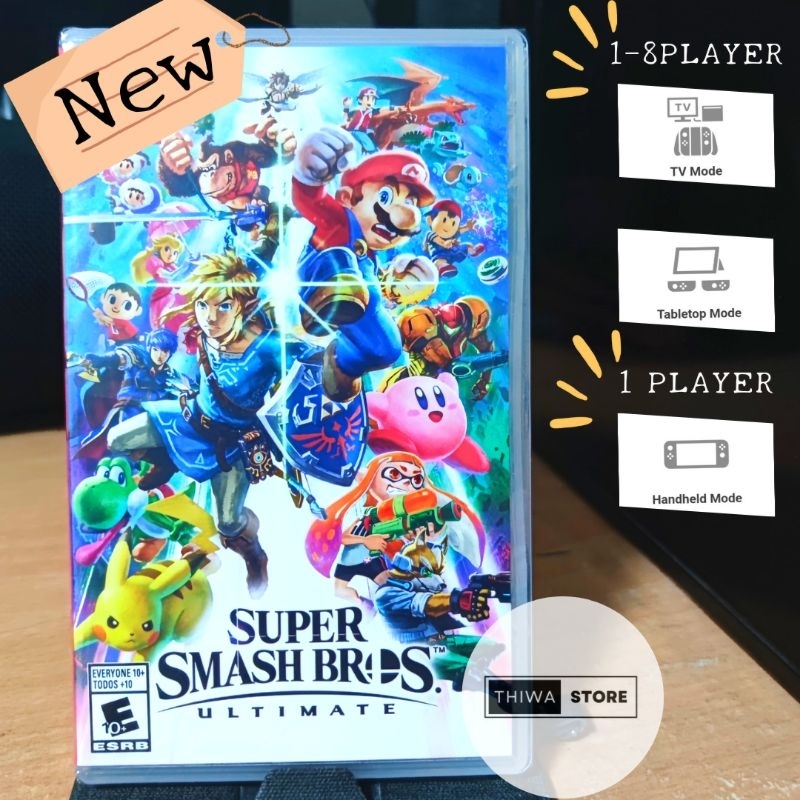 (ลด10% เหลือ 1,349 บาท ทักแชท)(มือ1) Nintendo Switch | Super Smash Bros ...