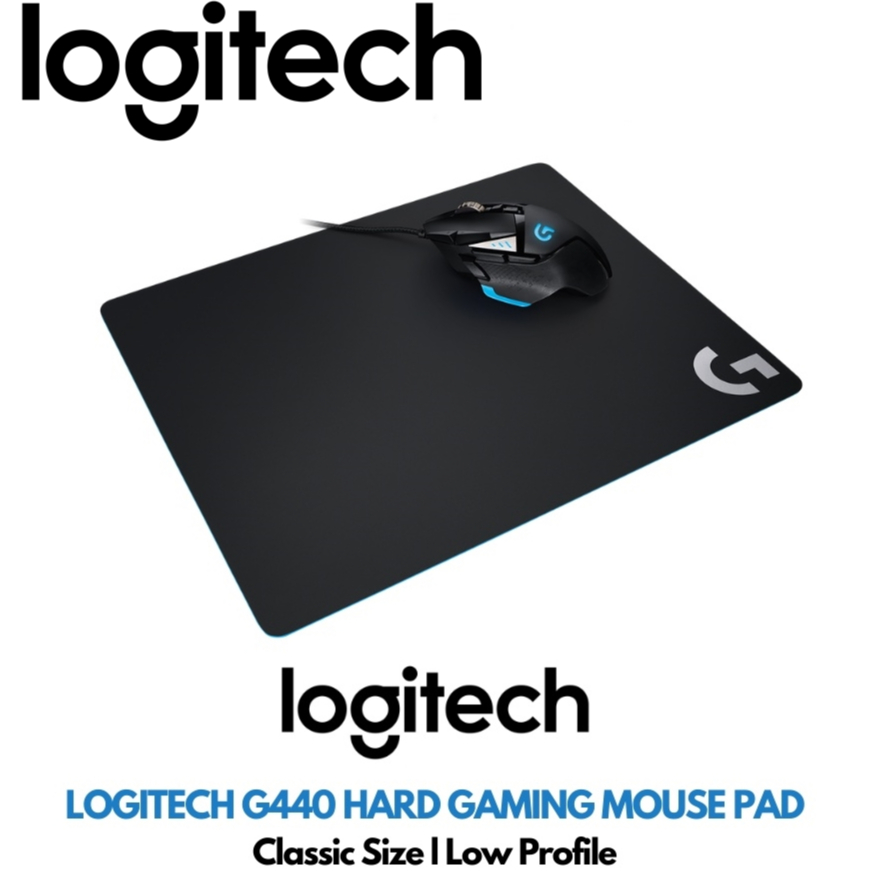 ⚡️แผ่นรองเมาส์เกมมิ่ง⚡️ LOGITECH G440 HARD GAMING MOUSEPAD for High DPI ...