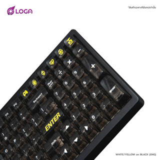 LOGA Crystal keycaps set : ชุดคีย์แคปใส profile GDA 132 ปุ่ม | Shopee ...