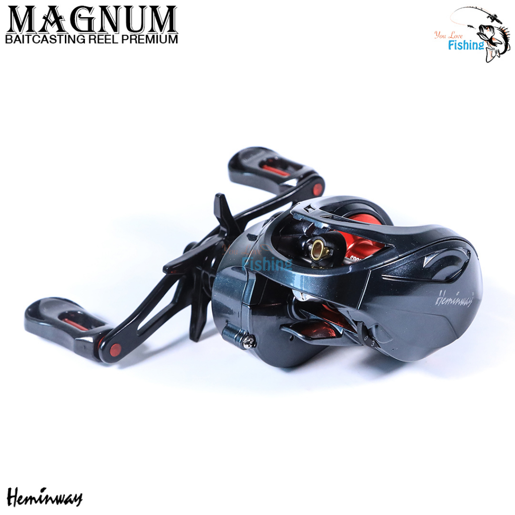 รอกหยดน้ำ (เฮมินเวย์แม็กนัม) Heminway MAGNUM ปี 2023 มีระบบติ๊กเสียงปลาลาก ระบบช่วยลดการตีฟู่ป ...