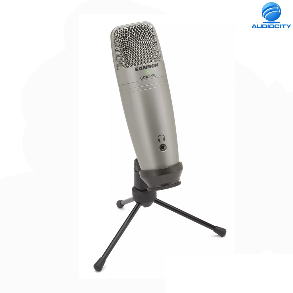 SAMSON C01U Pro ไมโครโฟนคอนเดนเซอร์ USB Studio | Shopee Thailand
