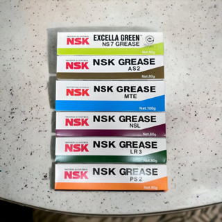 NSK lubricants จาระบีคุณภาพสูง NSK GREASE NS7 AS2 MTE NSL LR3 PS2 ...