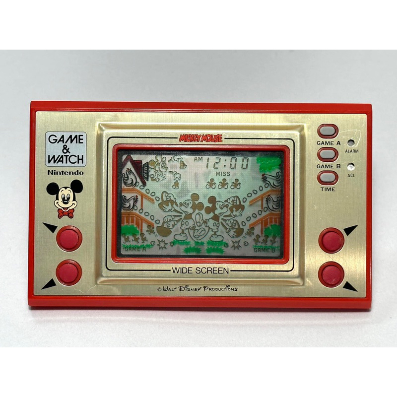 Mickey Mouse Game & Watch (nintendo) [wide screen][MC-25] เกมกด มิกกี้ ...