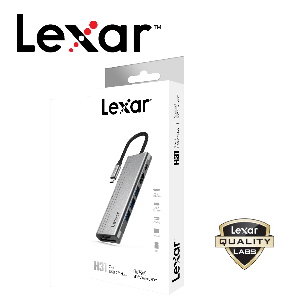 Lexar 7in1 USB Type-C Hub | Shopee Thailand