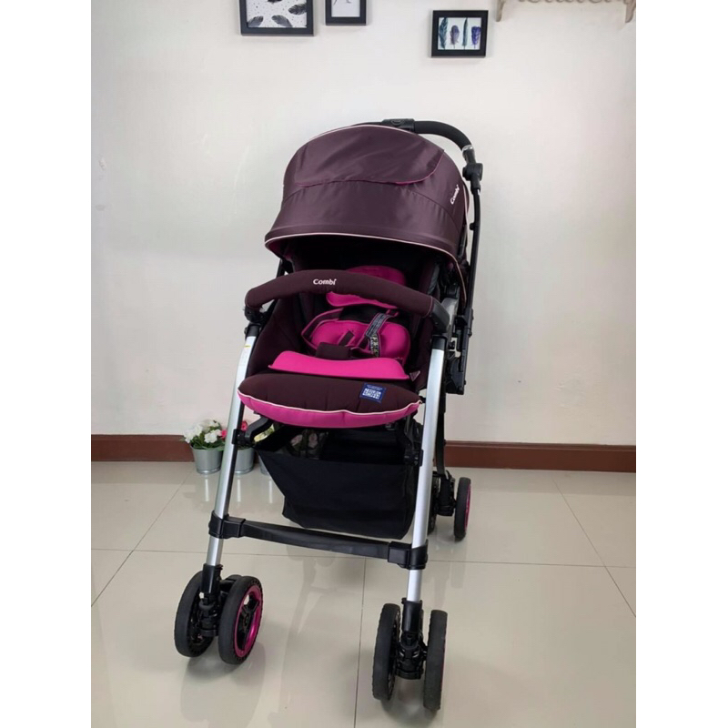 รถเข็น Combi Miracle Turn Elegant II ตัวท็อป #มือสอง | Shopee Thailand