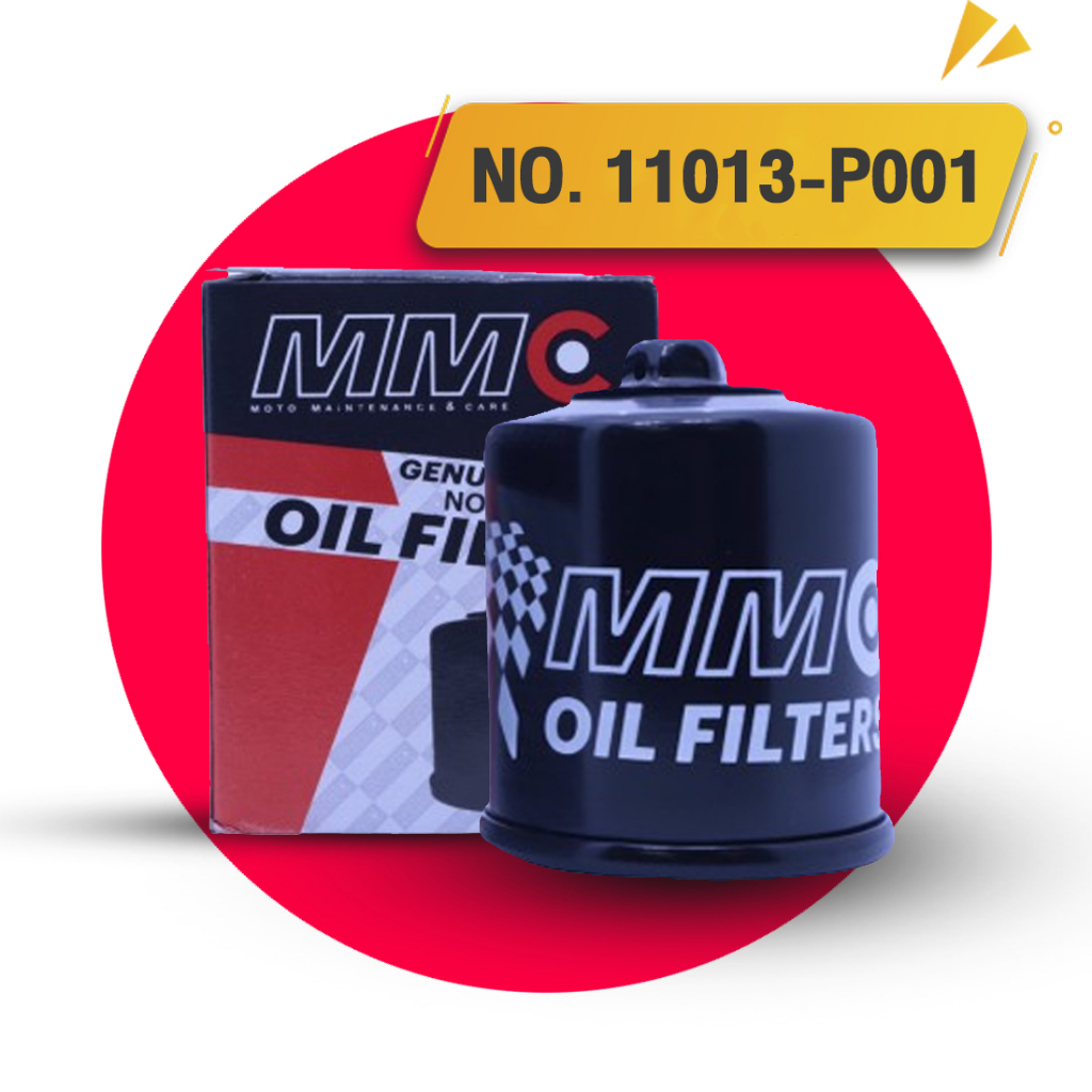 MMC OIL FILTER P001 สำหรับ Kawasaki,Honda,Triumph,Yamaha,Benel | Shopee ...