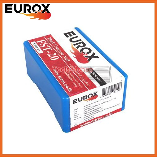 ตะปูยิงคอนกรีต ตะปูลม มีขนาด FST-20 (กล่องละ 1000) ยี่ห้อ EUROX | Shopee Thailand