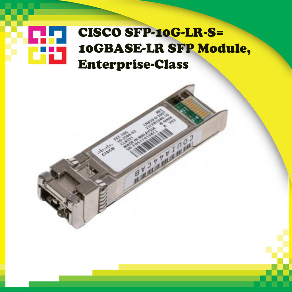 CISCO SFP-10G-LR-S= 10GBASE-LR SFP Module, Enterprise-Class | Shopee ...