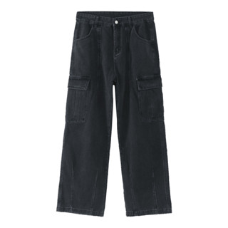 BARON Retro Workwear Jeans กางเกงยีนส์ทรงคาร์โก้สไตล์อเมริกันย้อนยุค ...