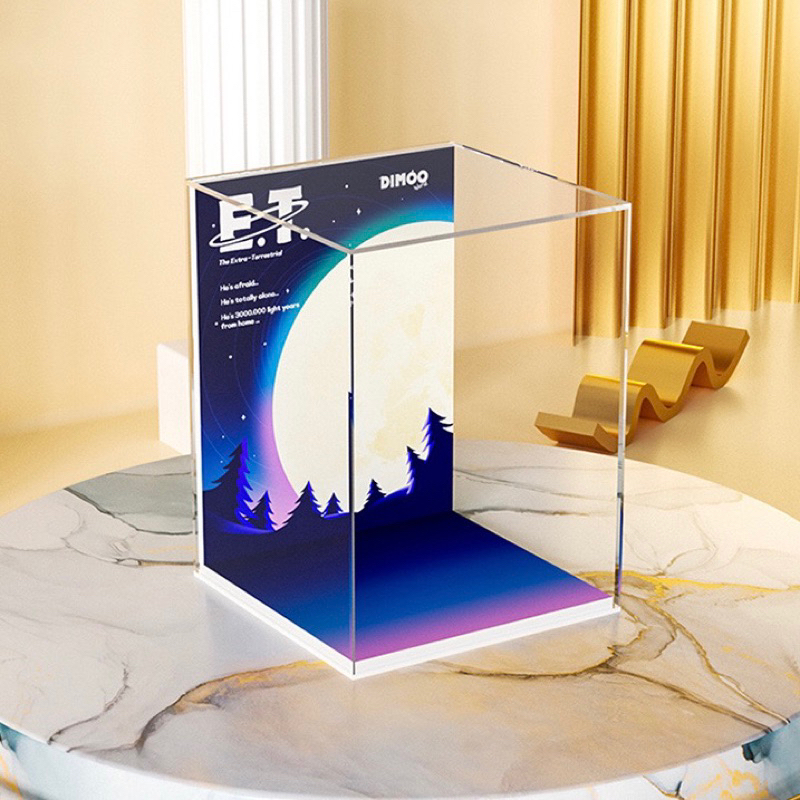 กล่องอคิลิคสำหรับใส่โมเดล รุ่น DIMOO X MINION | กล่องใส่ Model ของสะสม ...