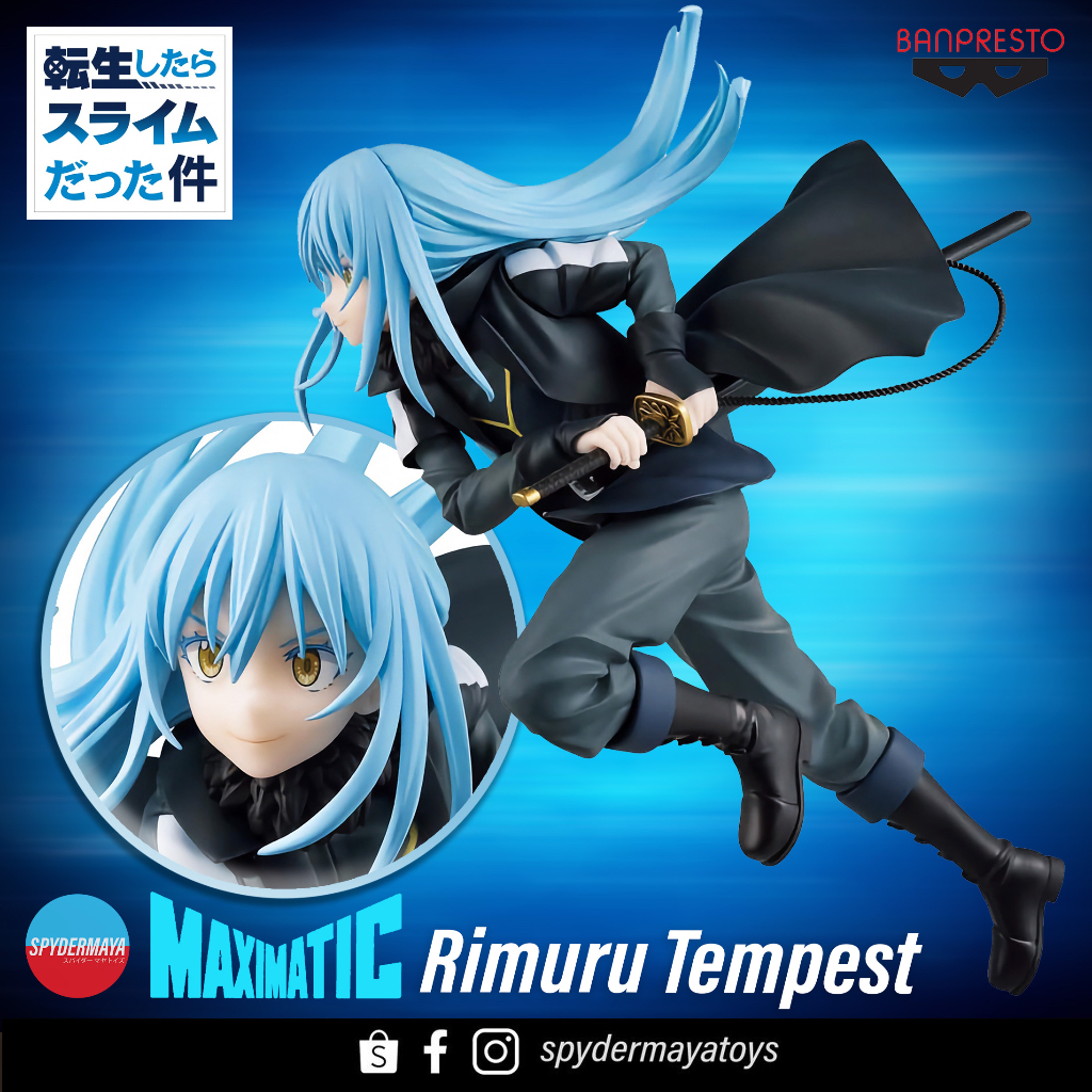 [พร้อมส่ง] ฟิกเกอร์ Rimuru Tempest Maximatic - That Time I Got ...