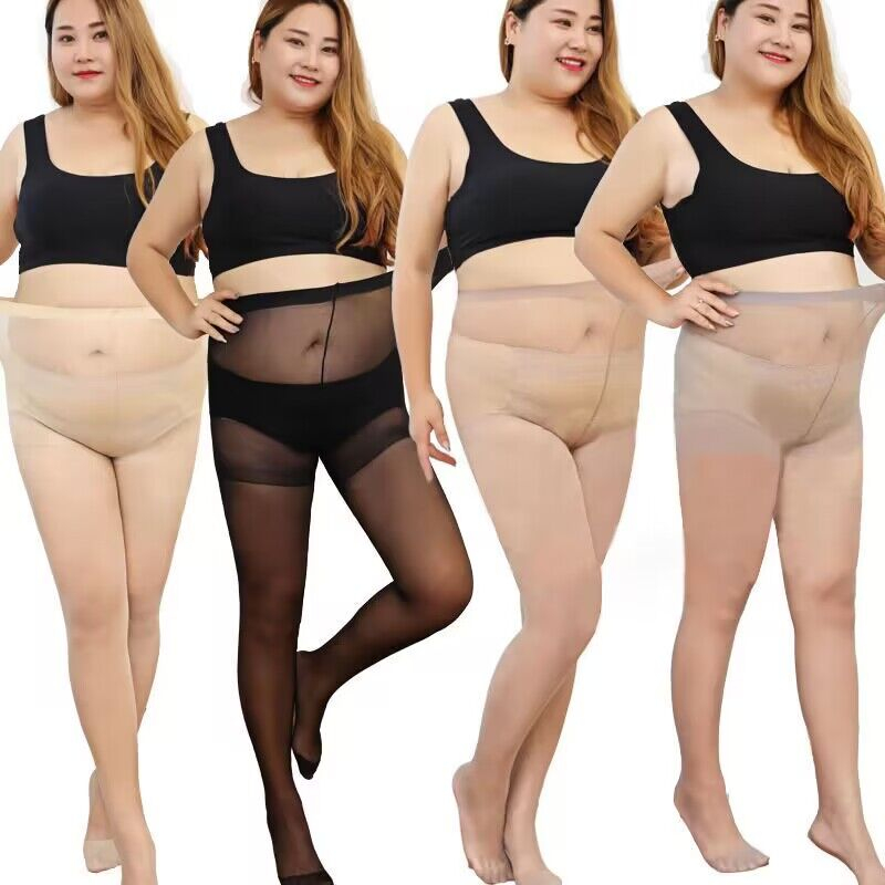 Cherilon Plus Size ถุงน่องคนอ้วน เชอรีล่อน ถุงน่อง สีเนื้อ ดำ เทา บาง กระชับ ทน ใส่สบาย กันเสียด ...