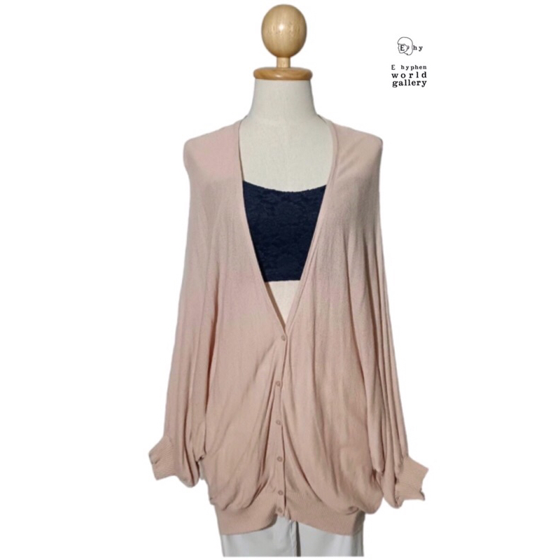 เสื้อคาร์ดิแกน มือสอง Brand : E hyphen world gallery | Shopee Thailand