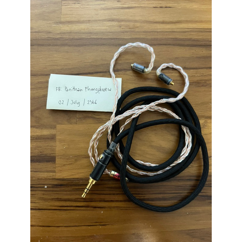 สาย Mmcx สีดำ งาน custom | Shopee Thailand