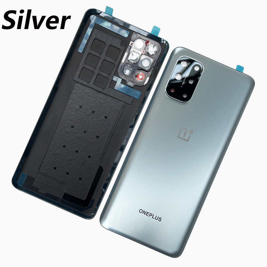 ใหม่ ฝาครอบแบตเตอรี่ด้านหลัง OnePlus 8T Back Cover Battery แบบเปลี่ยน ...